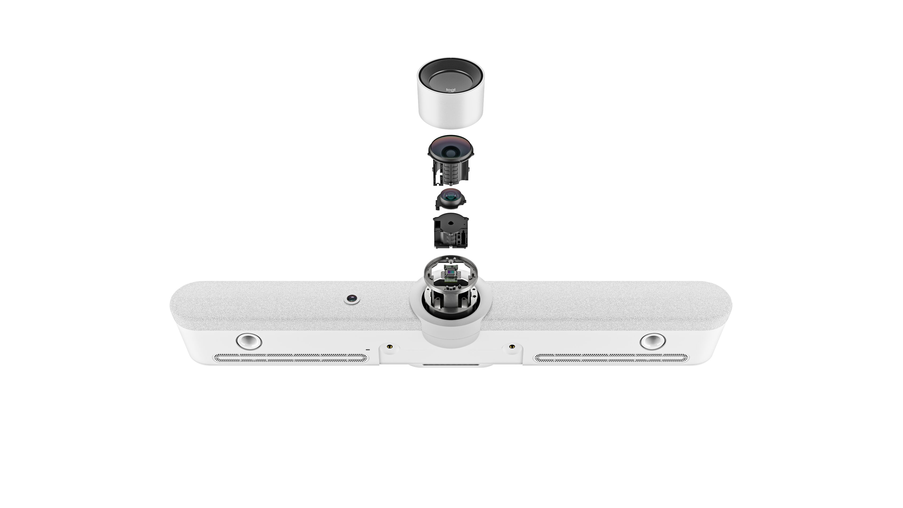 Logitech Rally Bar - Conferencing system - 4K, 30fps, 90° FOV, 15x Zoom