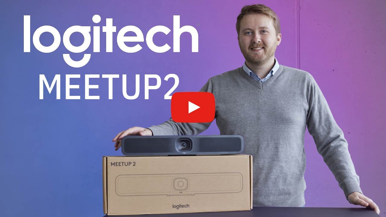 Logitech MeetUp 2 Videokonferenzkamera mit KI-Funktionen für kleine ...